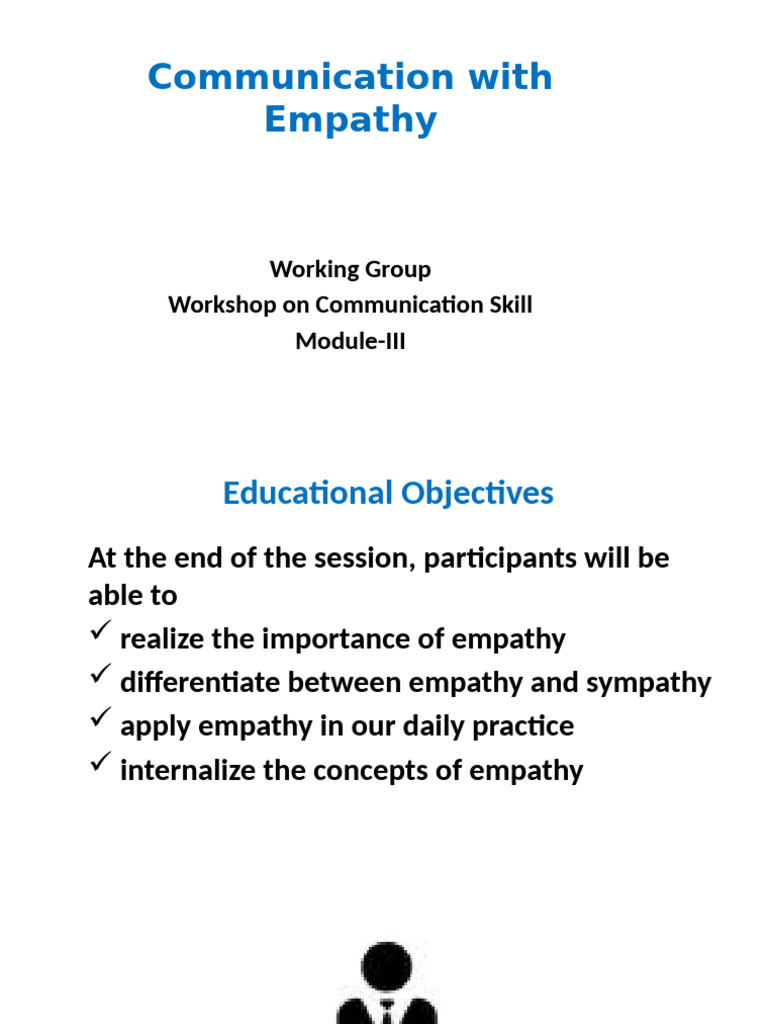 Communication With Empathy | PDF | Empathy | Sympathy