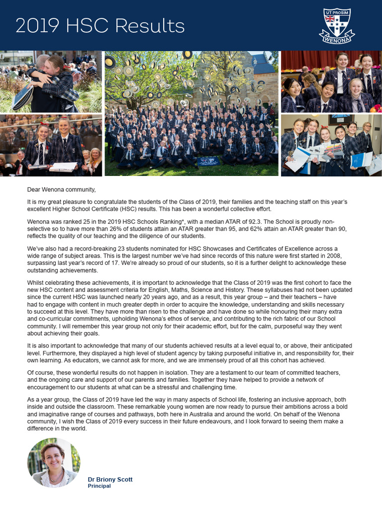 HSC 4pp Flyer 2019 _Final | PDF | Educational Stages