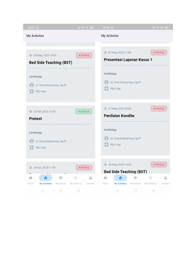 Logbook Indah Pratiwi Harahap | PDF