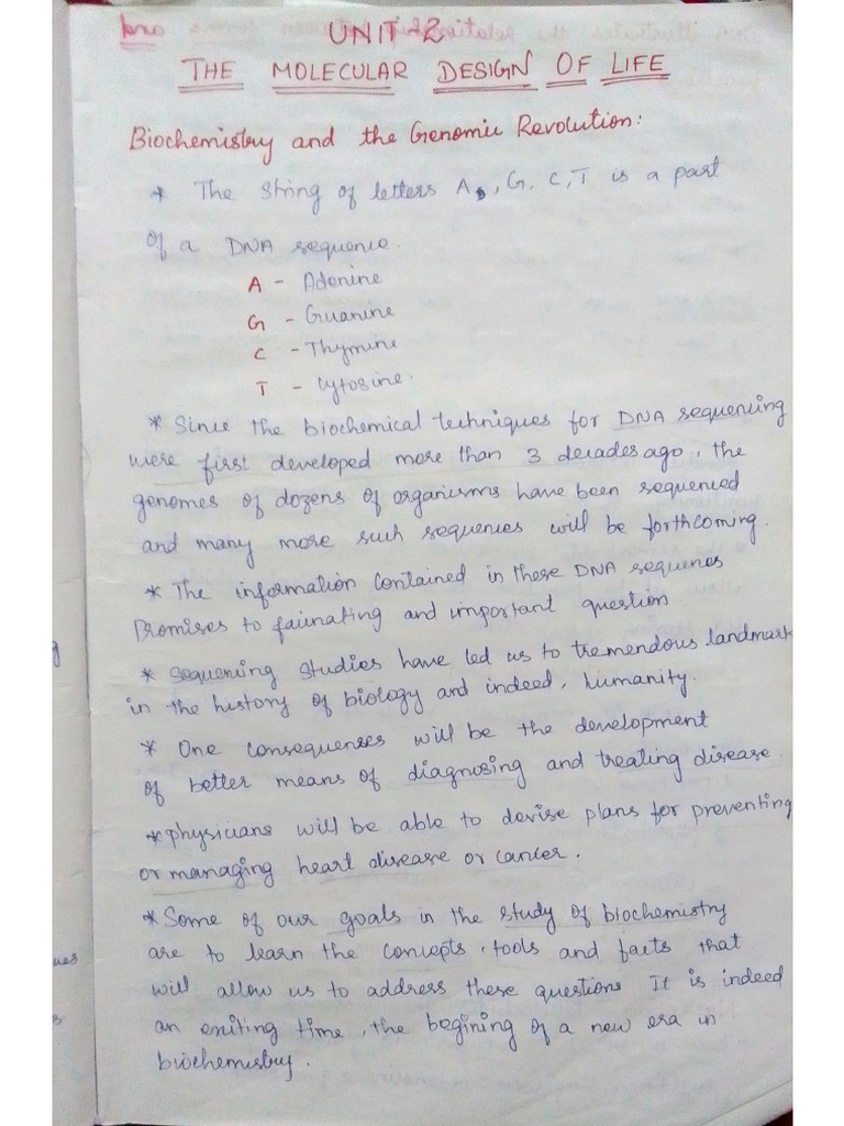 Unit 2 Biology | PDF