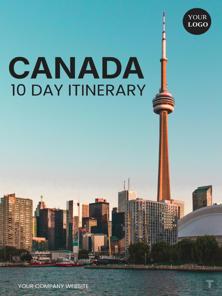 10 Day Canada Itinerary Template | PDF