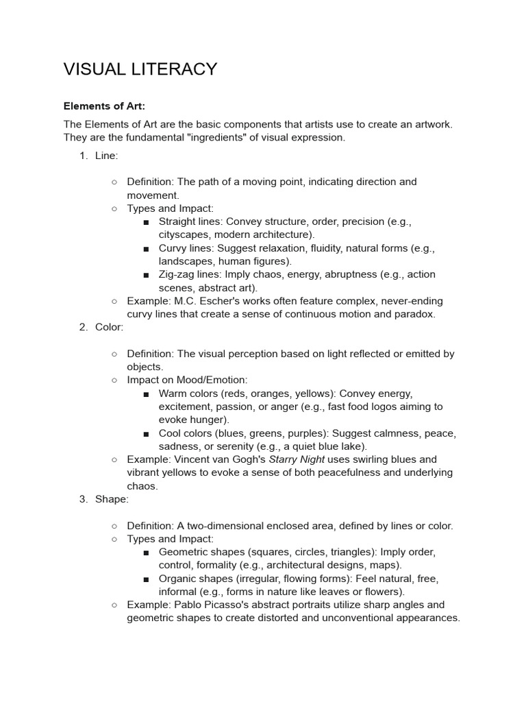Understanding Composition in Art | PDF | Composition (Visual Arts ...