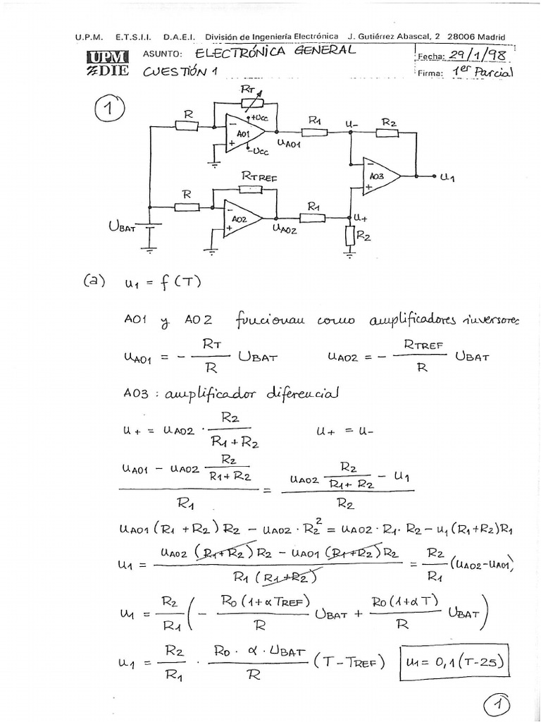 Sol Problema Temp en Horno | PDF