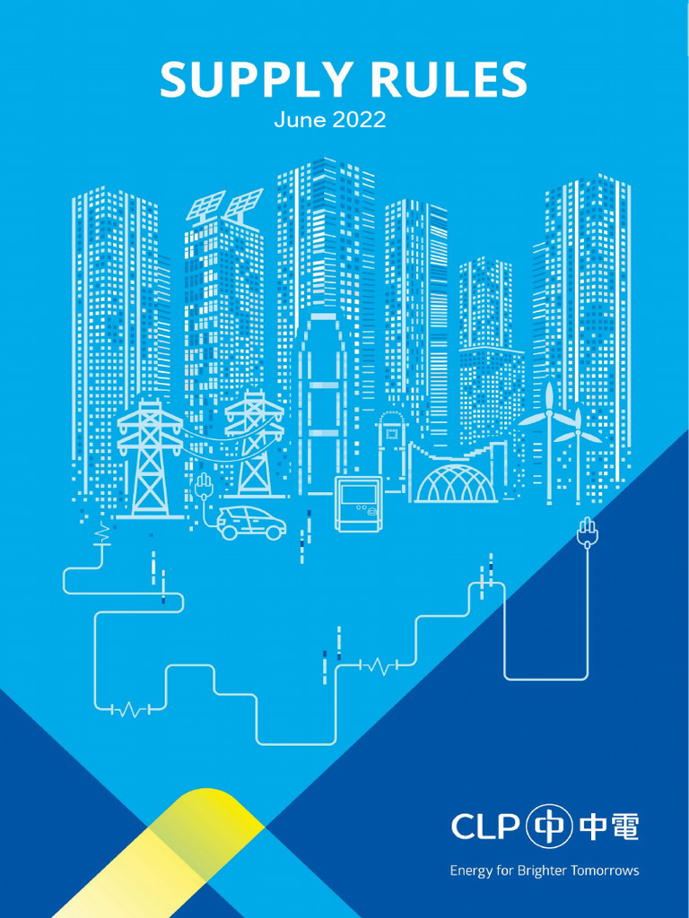 CLP Power Supply Rules Overview | PDF | Mains Electricity | Electricity