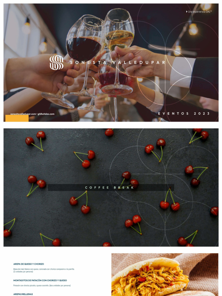Menu Eventos Coffe Break | PDF