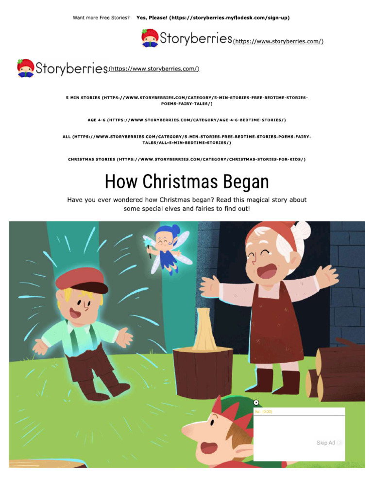How Christmas Begin | PDF