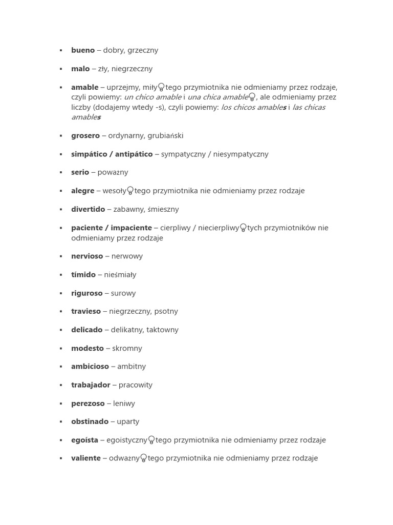 Cechy Charakteru | PDF