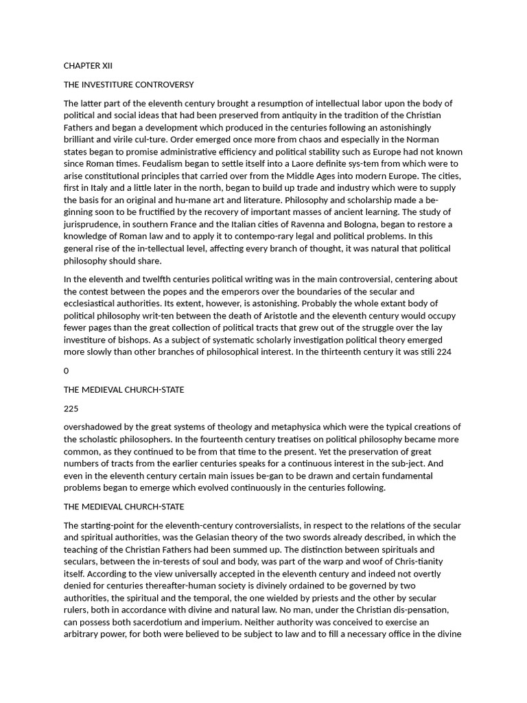 Investiture Controversy | PDF | Pope