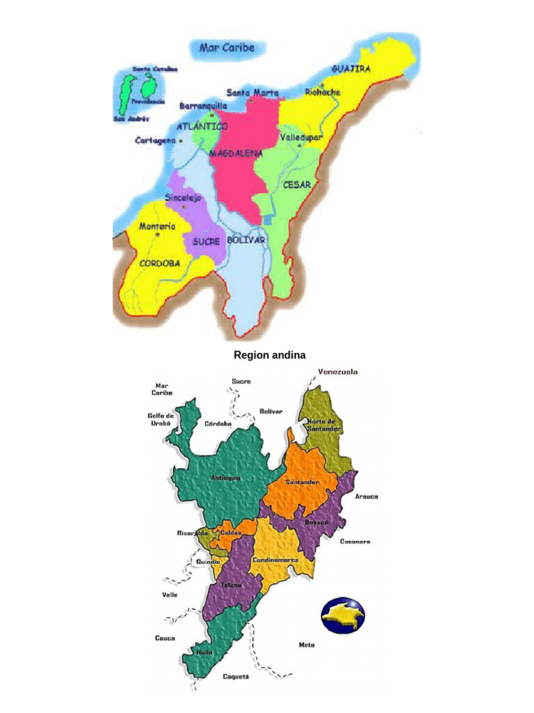 Mapas de Regiones | PDF
