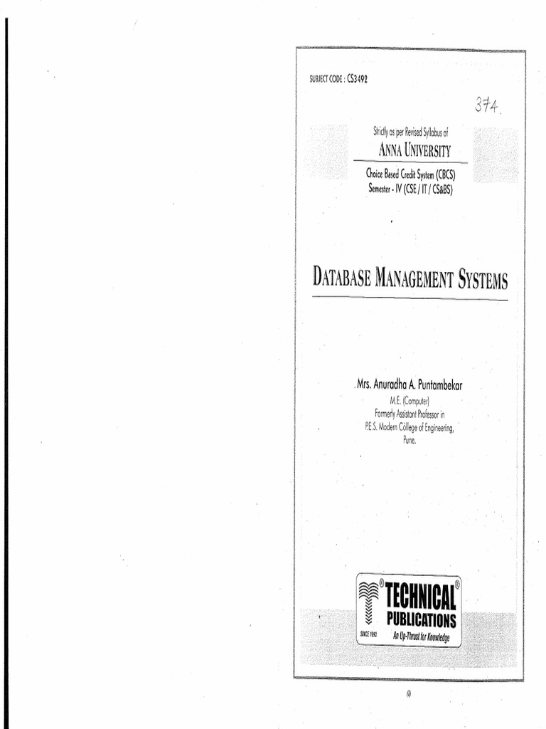 Dbms Full Book | PDF