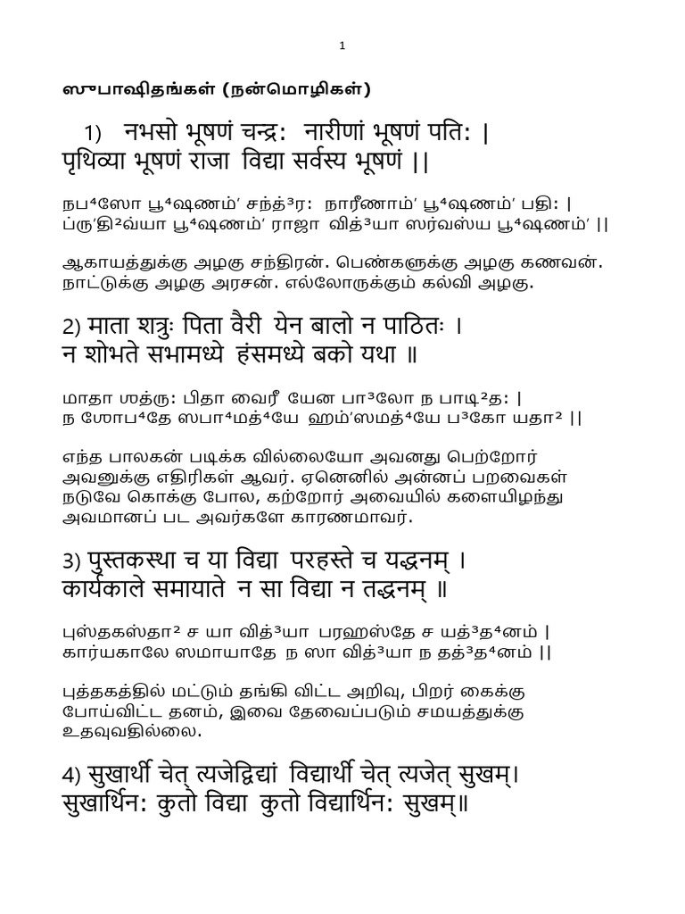 Sanskrit Slokas | PDF