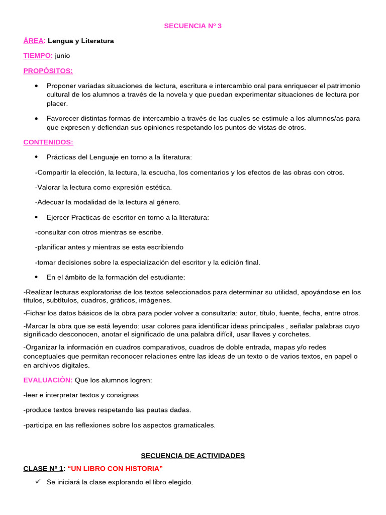 Secuencia #3 Novela Soy Manuel | PDF | Escritores | Novelas