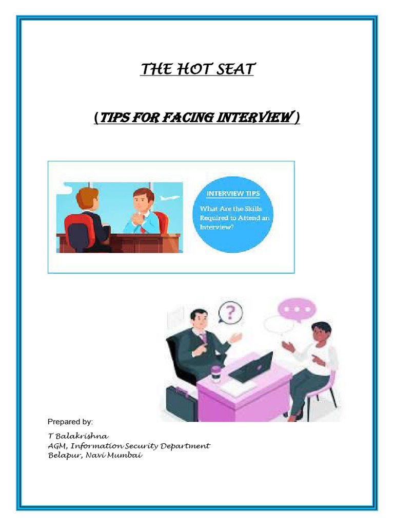 Mastering Hot Seat Interview Skills | PDF | Nonverbal Communication ...
