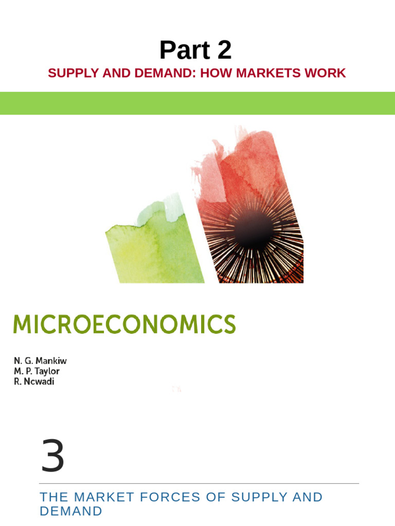 03 - The Market Forces of Supply and Demand | PDF | Supply And Demand ...