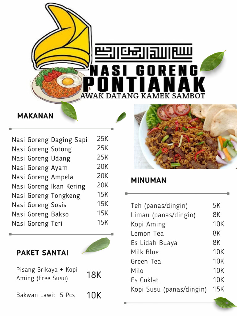 Menu NGP Baru | PDF
