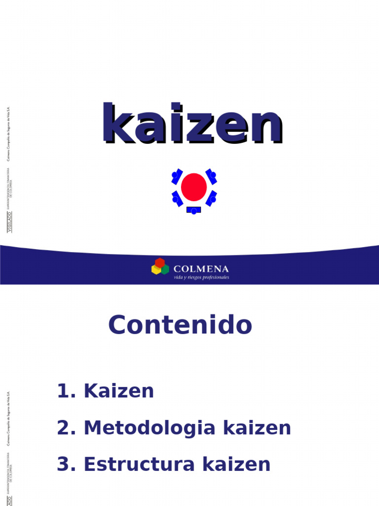 TEORIA General de KAIZEN - 2 | PDF | Calidad (comercial) | Lean Manufacturing