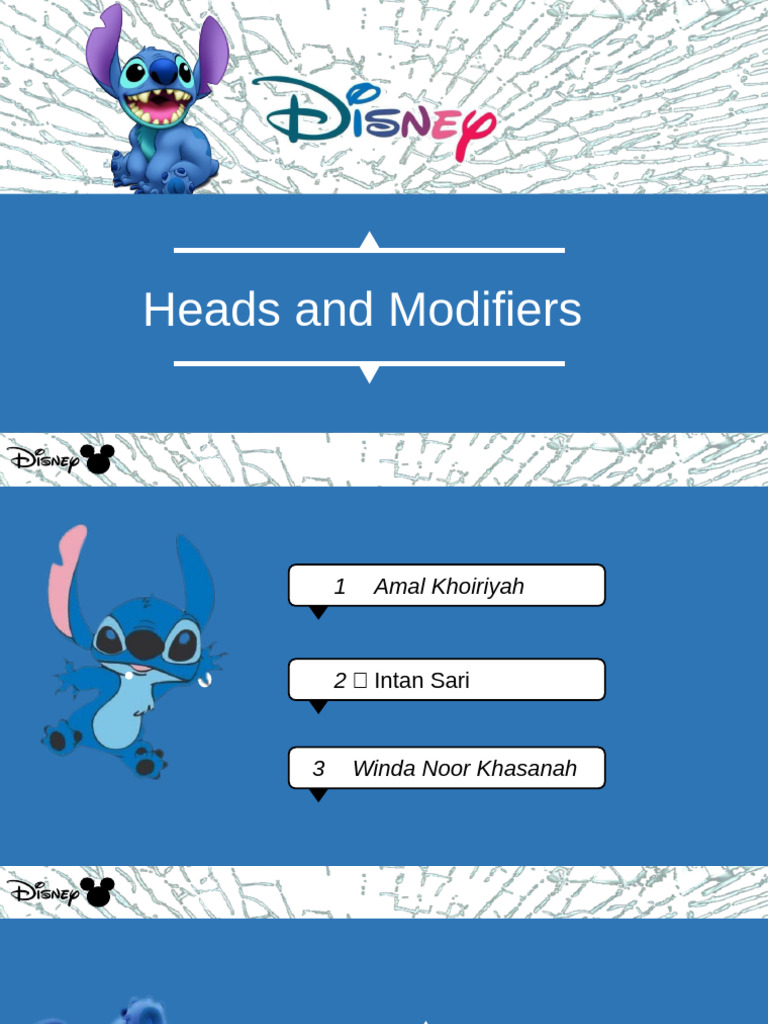 Understanding Heads and Modifiers | PDF | Plural | Noun