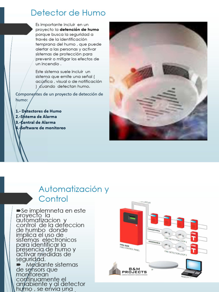 Sistema de Detección de Humo Eficaz | PDF