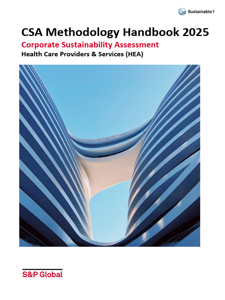 CSA - Methodology Handbook - HEA | PDF | Exchange Rate | Governance