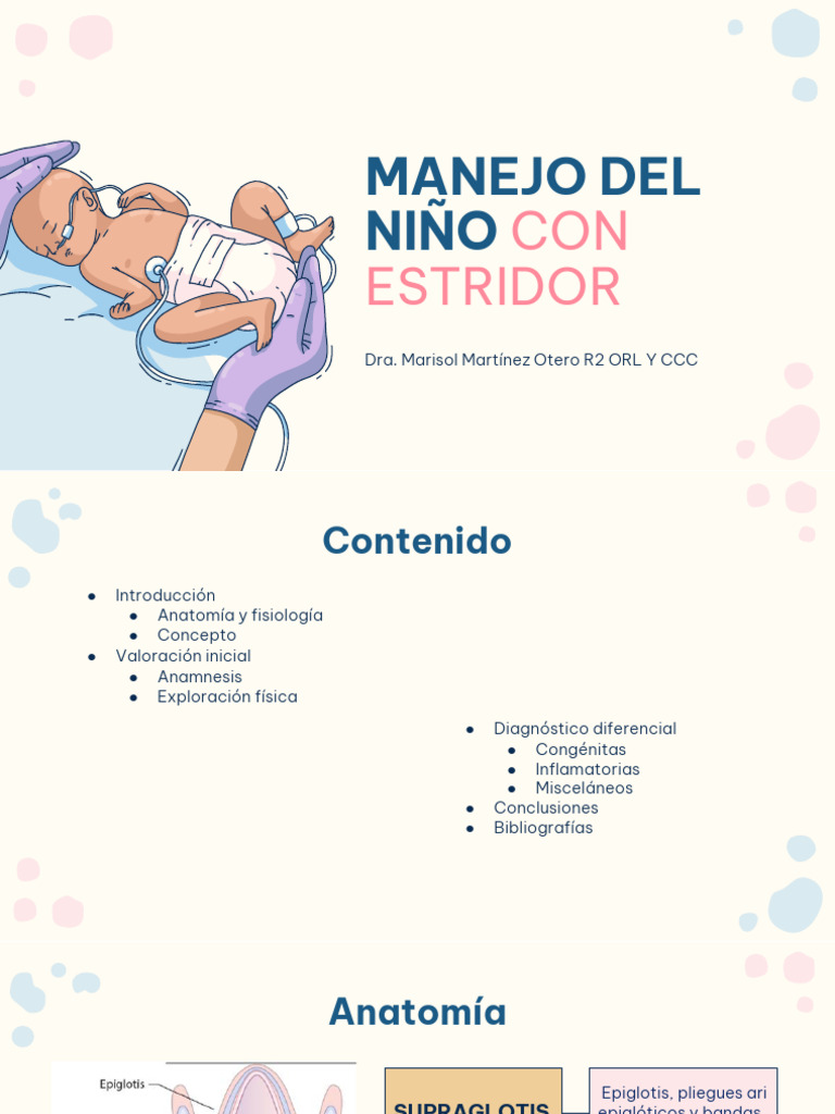 Clasificación del Estridor en Niños | PDF | Otorrinolaringología ...