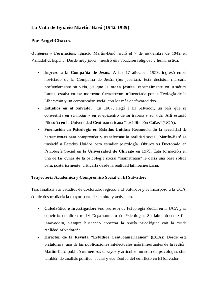 La Vida de Ignacio Martín | PDF