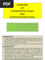 FR & SR and Service Rules (Fundamental Rules & Supplementary Rules and ...