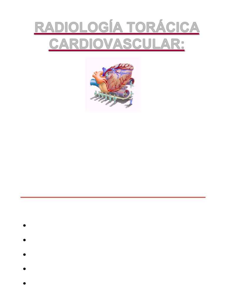 Radiologia Toracica Cardiovascular. Doc Rocavado | PDF | Sistema ...