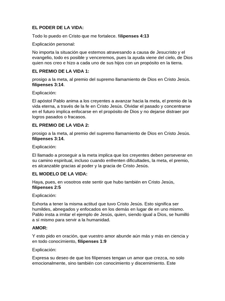 El Poder de La Vida | PDF