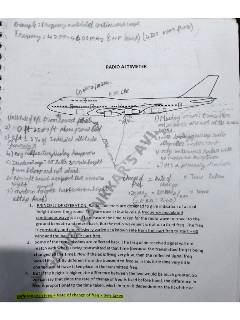 RADALT and Gpws | PDF