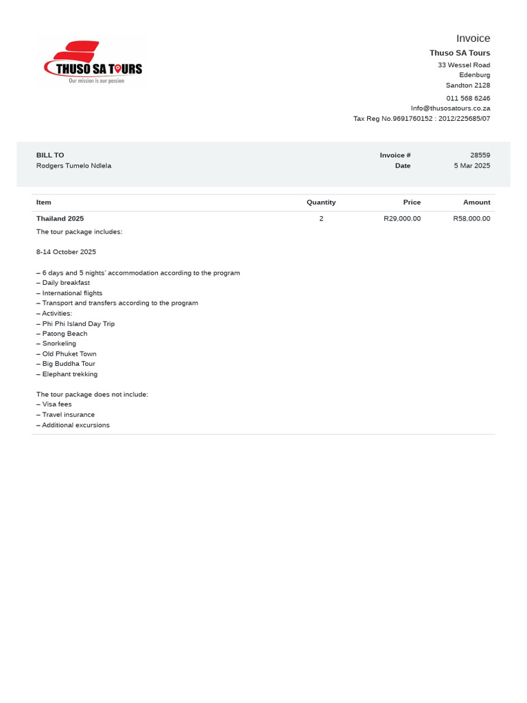 0 Invoice#28559 250305 150636 | PDF | Thai Cuisine | Thailand