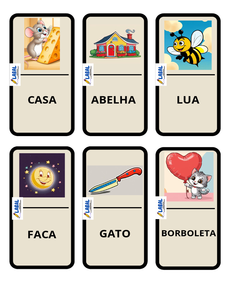 Dominó de Palavras | PDF