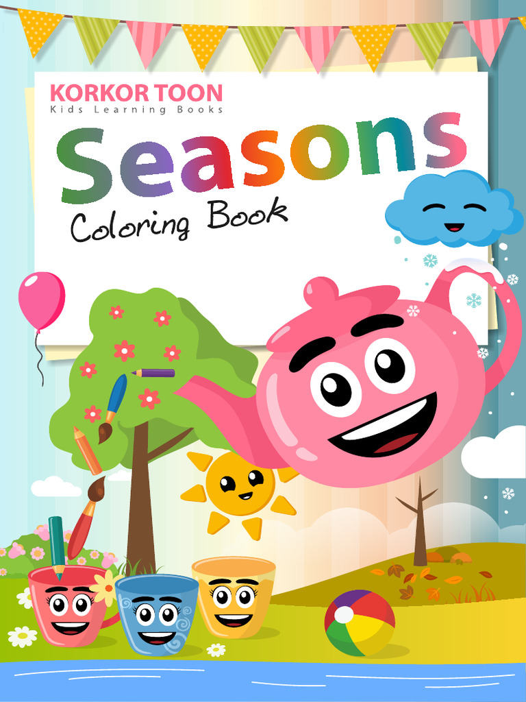 The Four Seasons Coloring Book - CDR | PDF