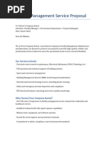 Sample Facility Management Contract | PDF | Arbitration | Air Conditioning
