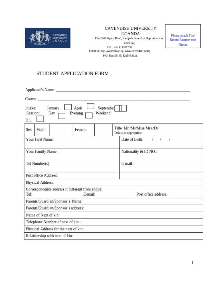 2023-24 Application Form WD | PDF | Fee | Tuition Payments