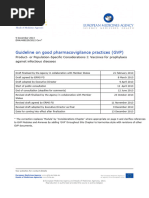Draft Guideline Good Pharmacovigilance Practices GVP Module Ix Signal ...