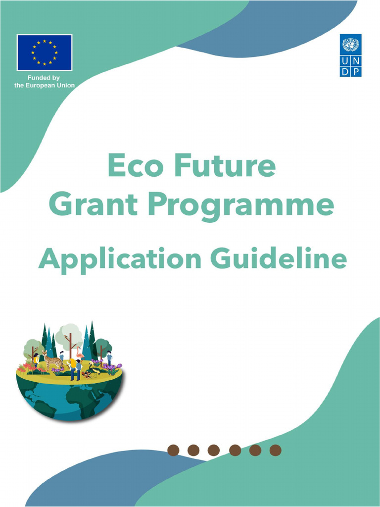 Eco Future Grant Programme Guideline For Applicants | PDF | Non ...