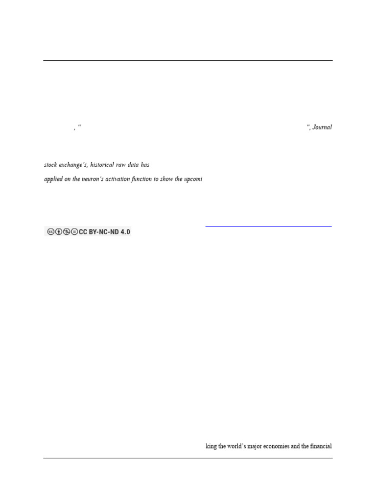 Implementation of Artificial Neural Networks and Fuzzy Logic For Closing Stock Exchange | PDF ...