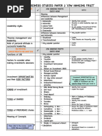 Grade 12 Business Studies Term 2 Notes | PDF | Investing | Insurance