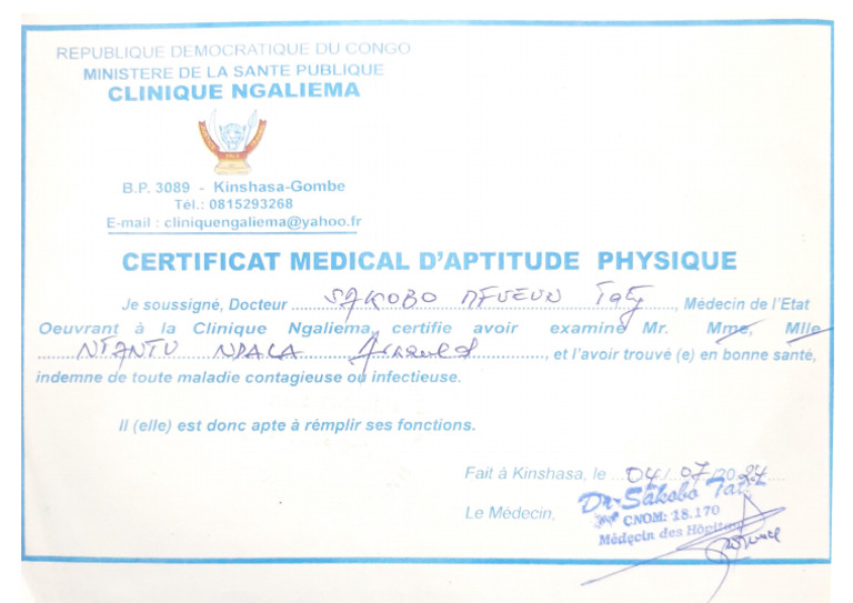 Aptitude Physique | PDF