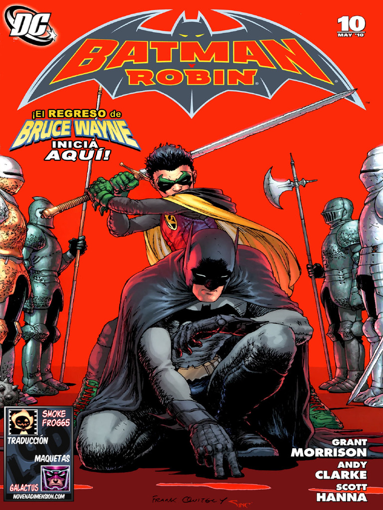 01 Batman y Robin #10 - Tio DC | PDF