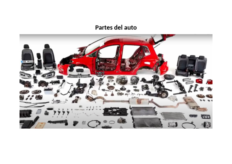 Partes Del Auto | PDF
