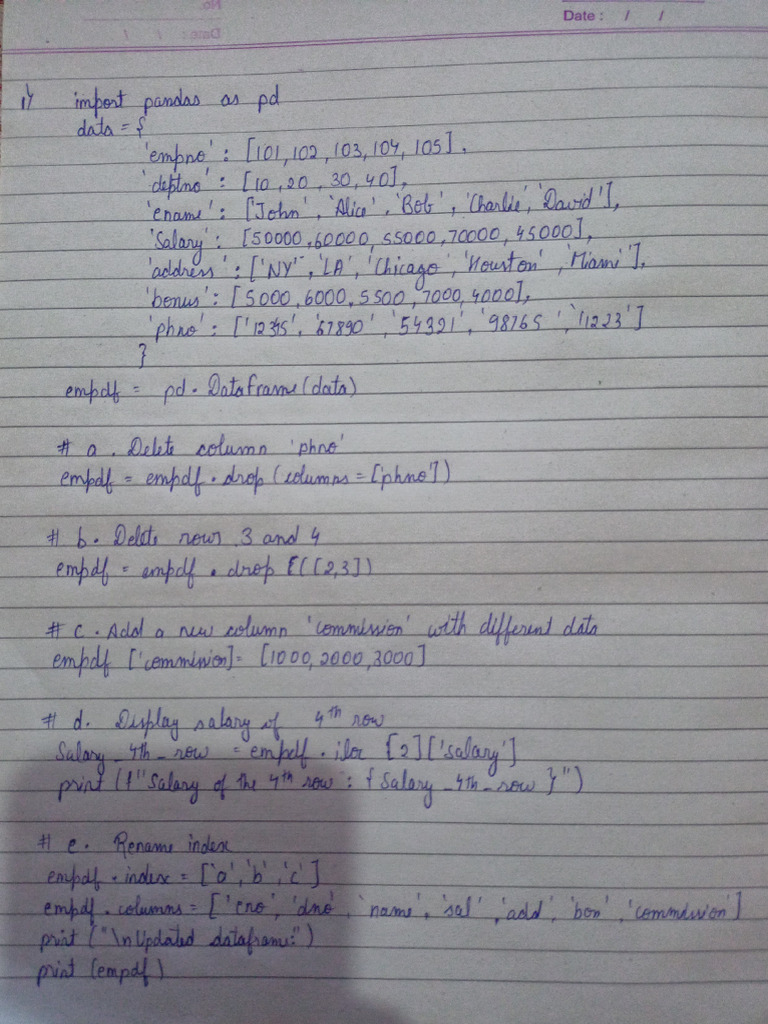 Ip Practical Q 1 To 11 | PDF