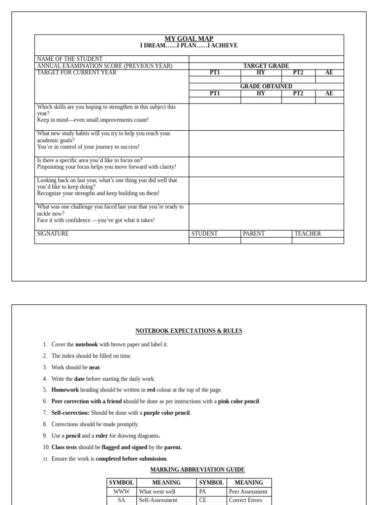 Notebook Face Sheet For It | PDF | Learning