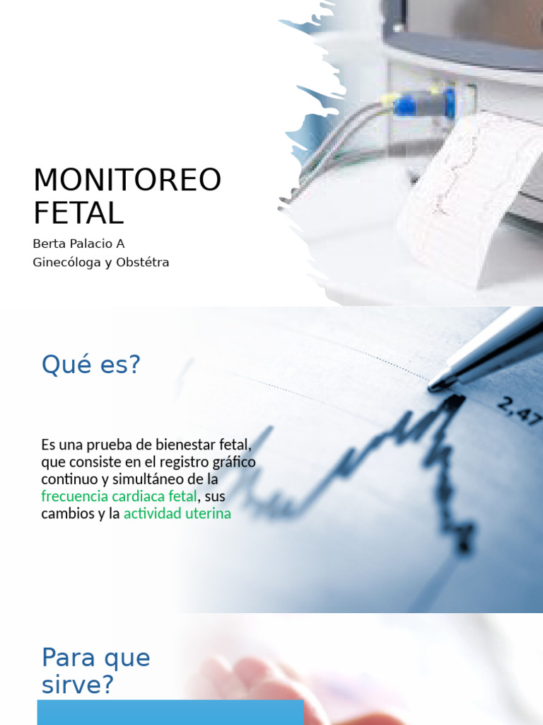 Monitoreo Fetal BLPA | PDF | Feto | El embarazo