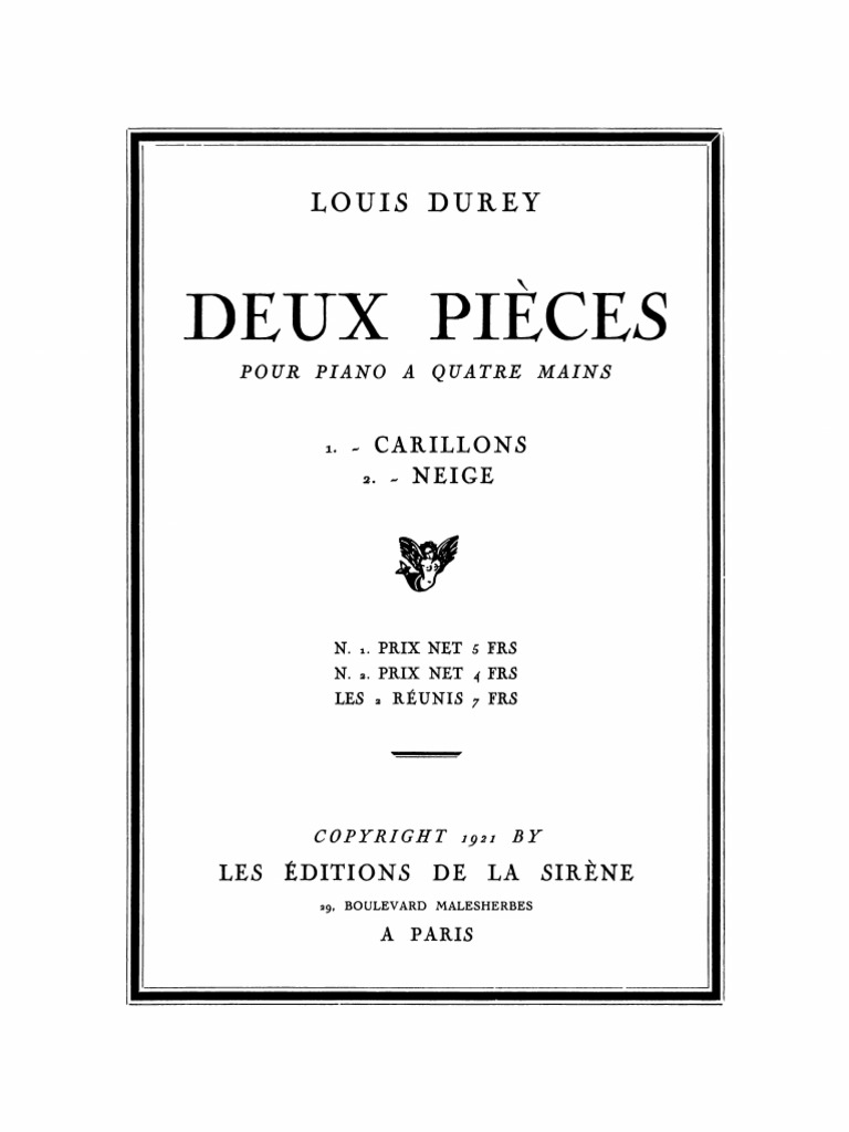Durey Neige | PDF