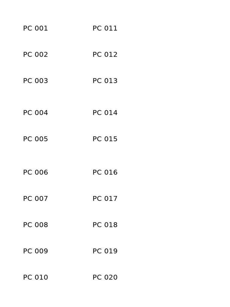 PC 001 PC 011 | PDF
