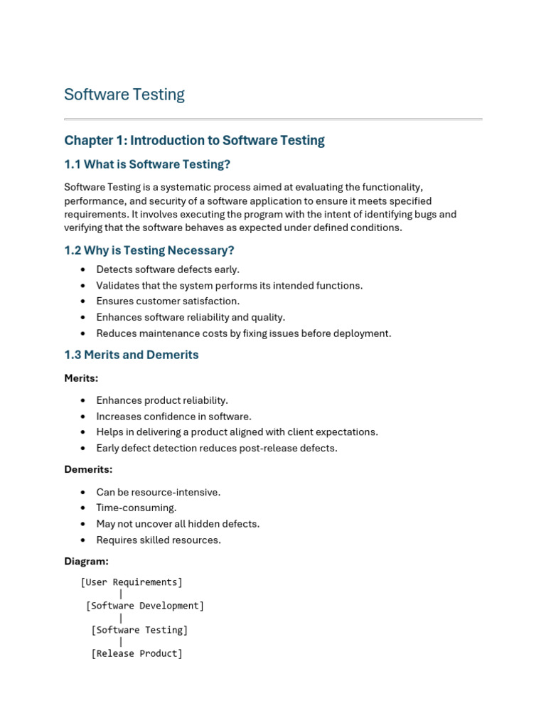 TCS 611 Unit4 | PDF | Software Testing | Software