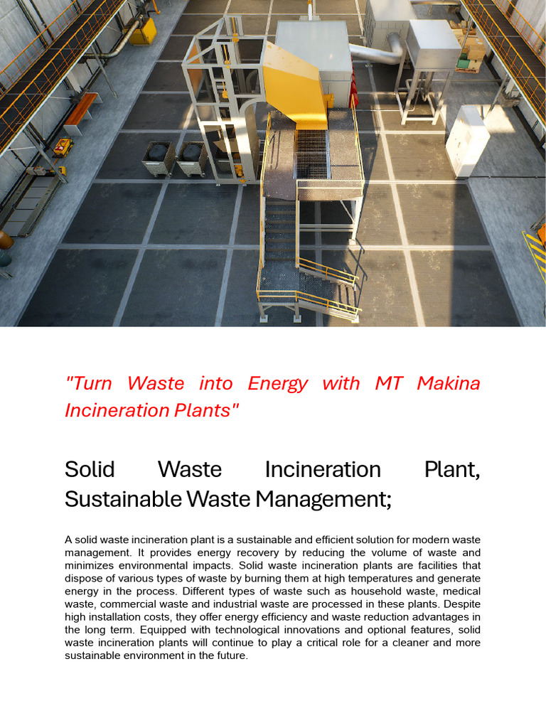Waste-to-Energy Solutions: Incineration Plants | PDF | Incineration | Waste