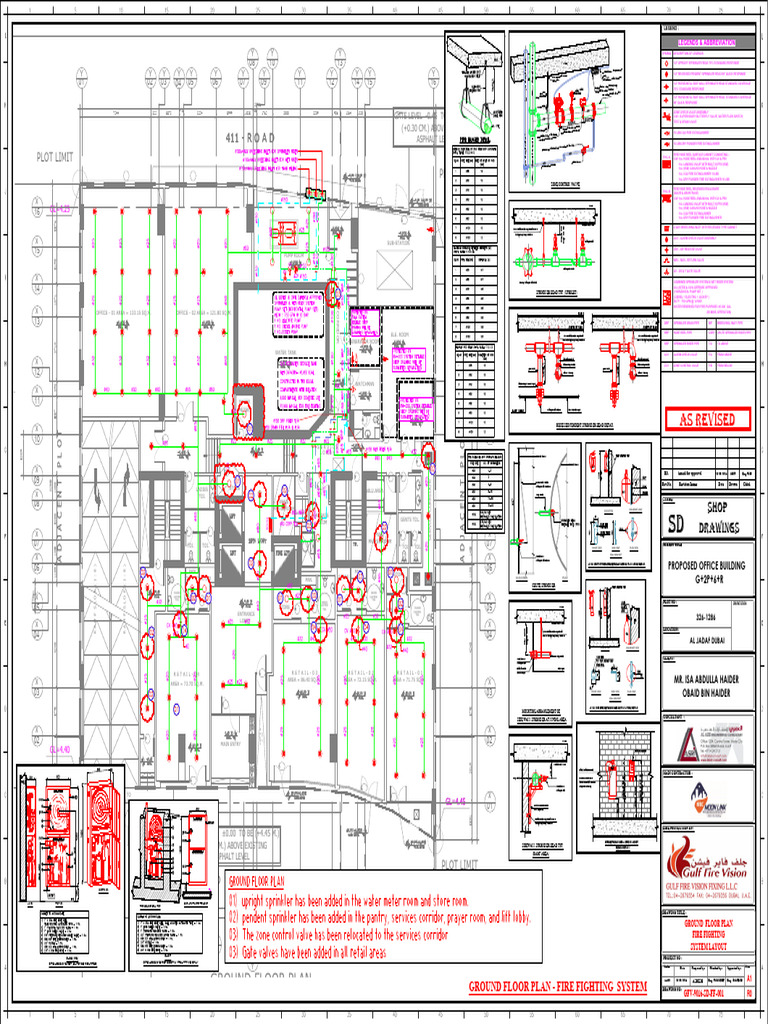 02 Fire Fighting As Revised Pdf Pipe Fluid Conveyance Plumbing
