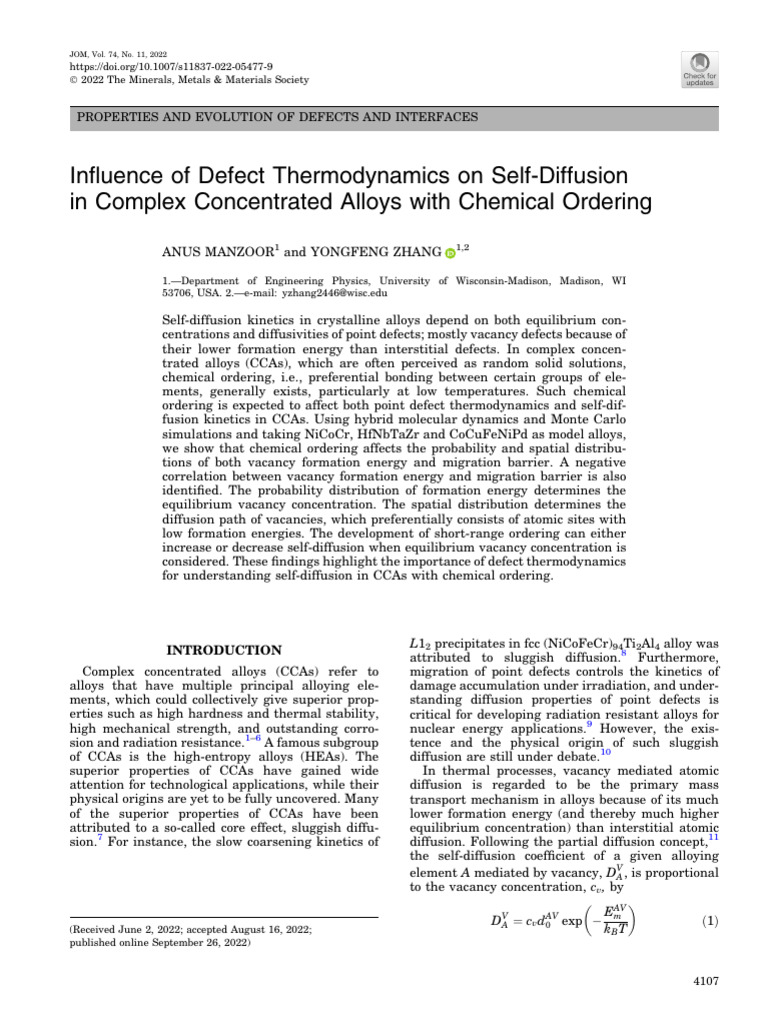 Manzoor Et-Alsro 2022 | PDF | Diffusion | Temperature